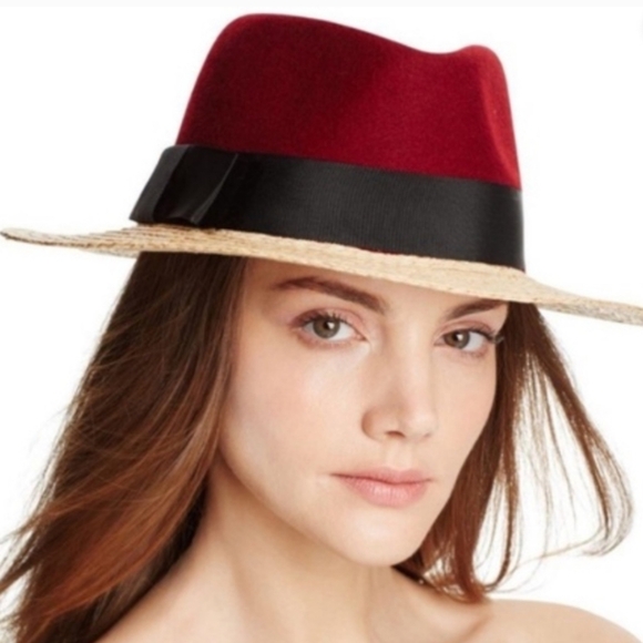 kate spade | Accessories | Kate Spade Colorblock Fedora Hat | Poshmark